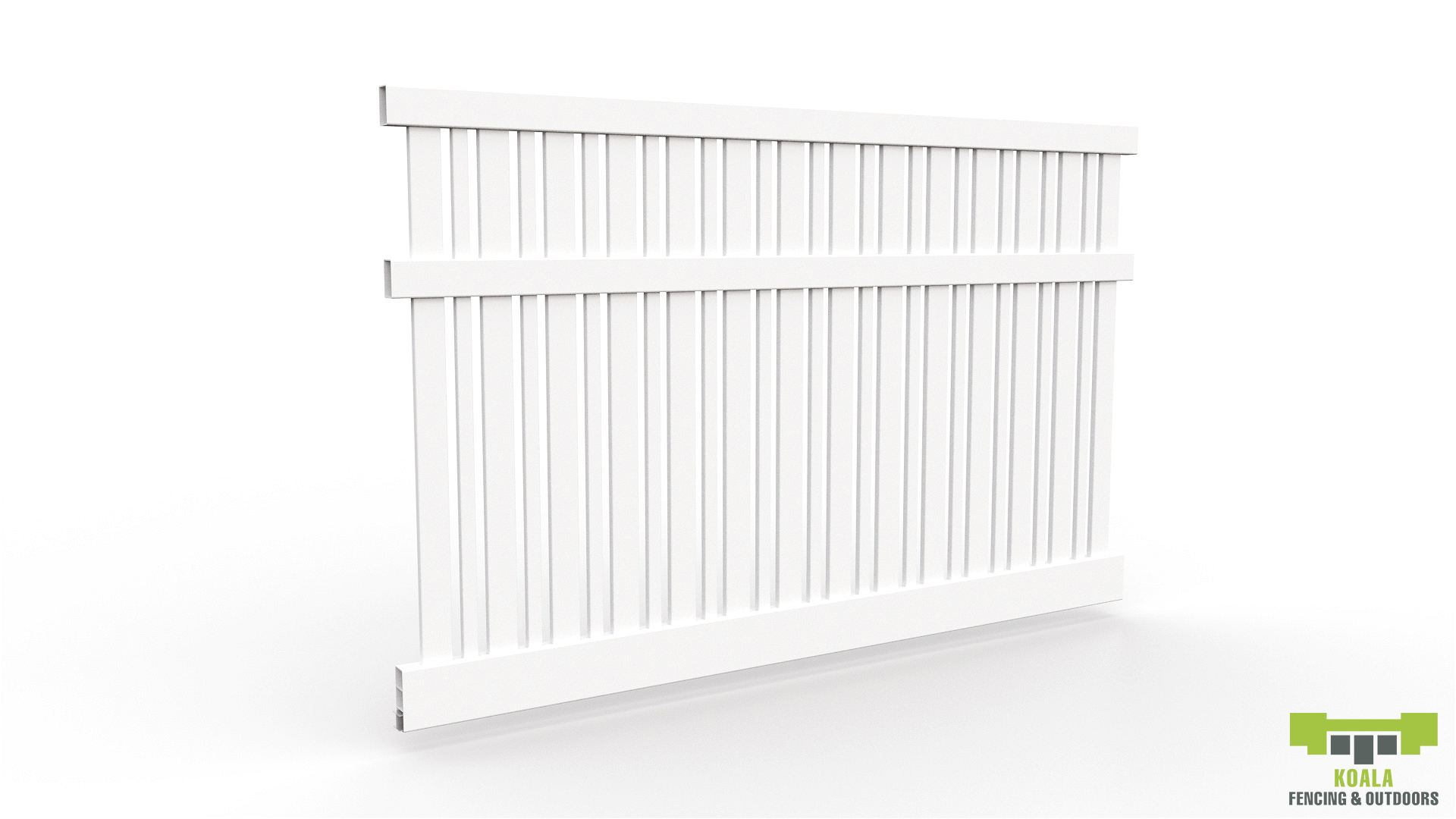 PVC Panel Kit - S02 (Semi Privacy) | PVC Fencing Brisbane | Durable ...