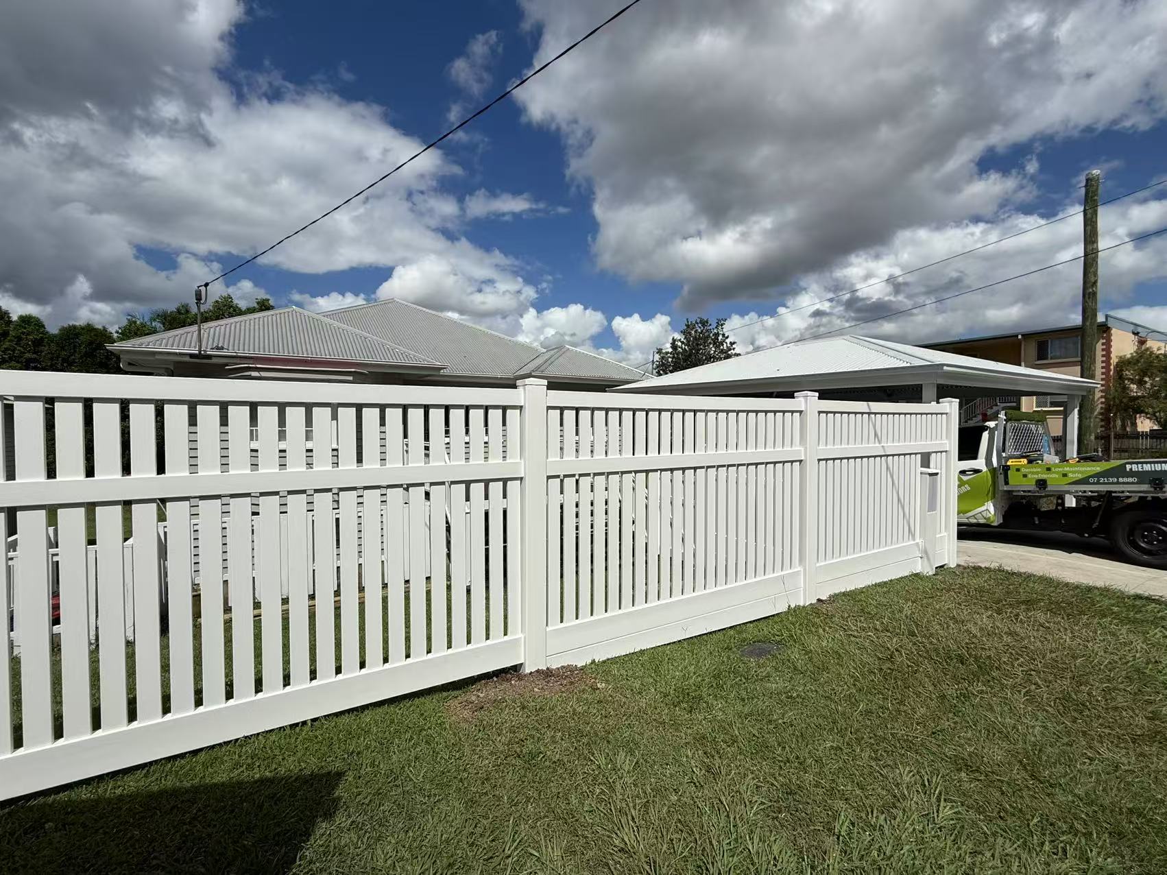 PVC Panel Kit - S01 (Semi Privacy) | PVC Fencing Brisbane | Durable ...