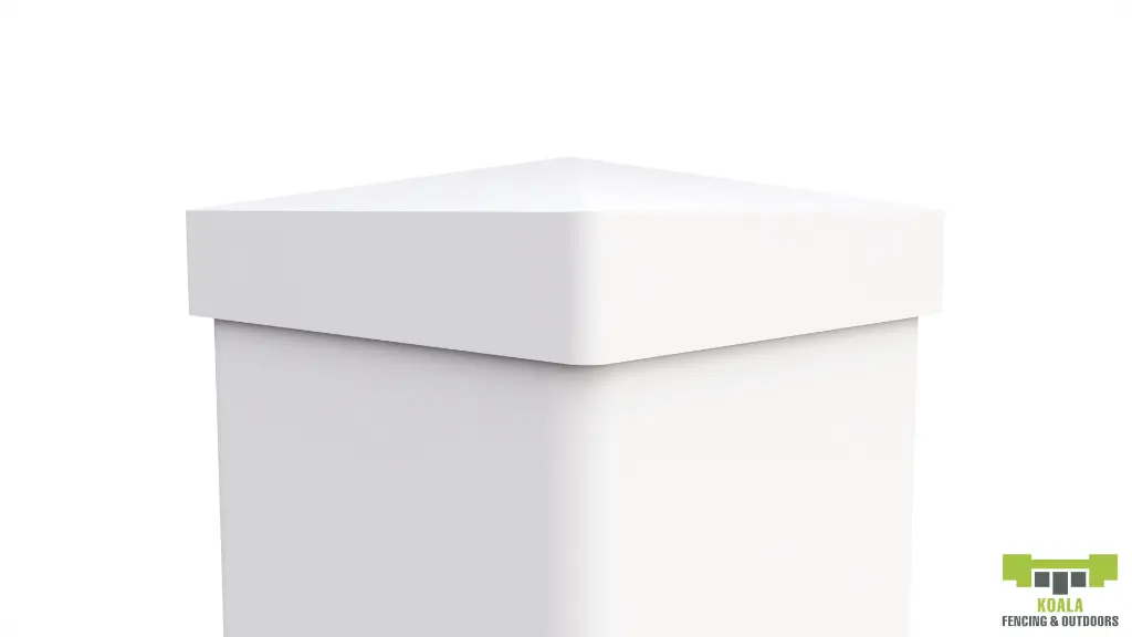 PVC Post Cap - Slim | PVC Fencing Brisbane | Durable & Stylish ...