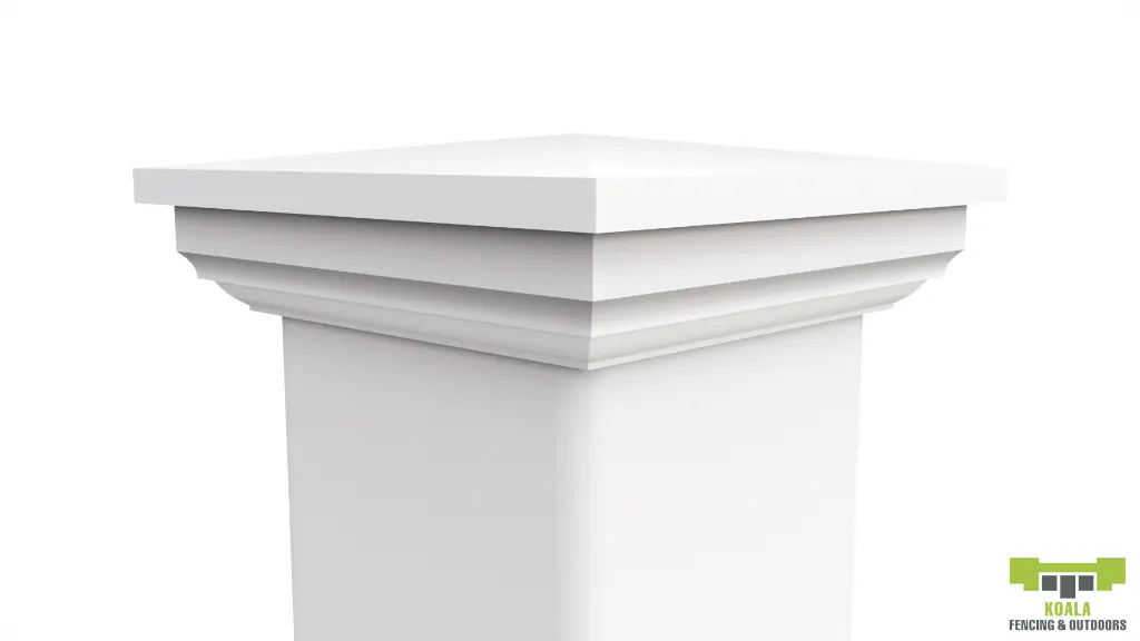 PVC Post Cap - New England | PVC Fencing Brisbane | Durable & Stylish ...