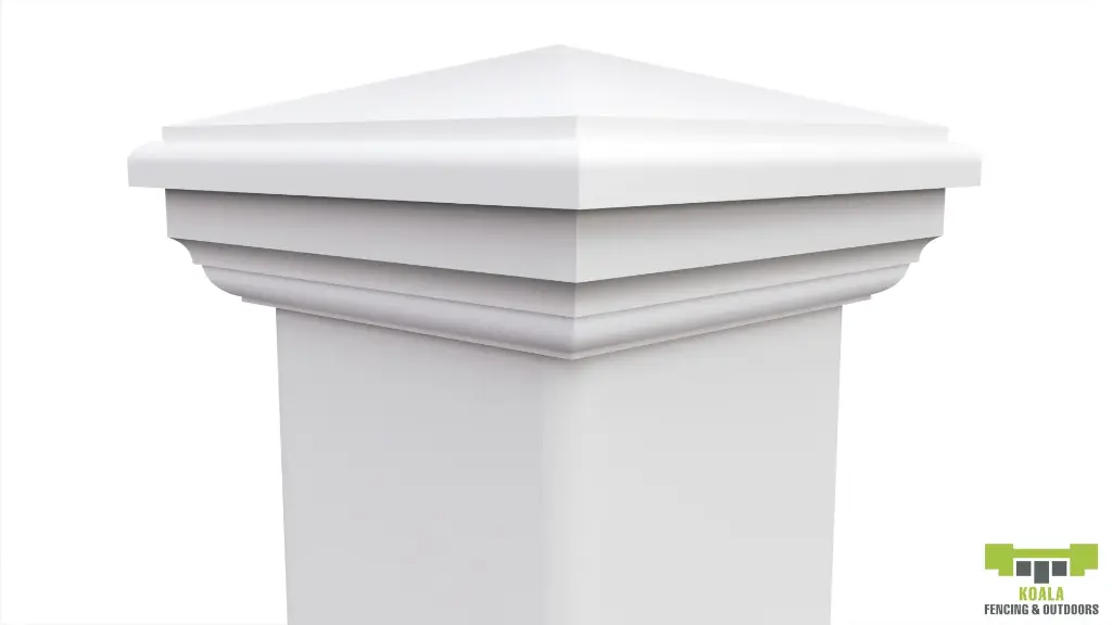 PVC Post Cap - Federation | Koala PVC Fencing Brisbane | Premium ...